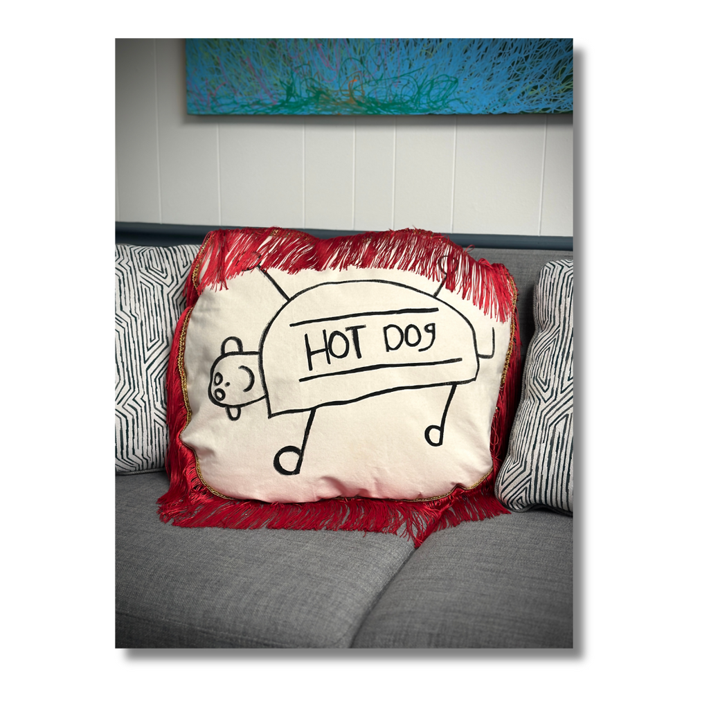 Hot Dog Pillow – Friends Life Community